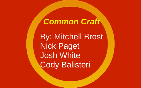 Common Craft by Nick Paget