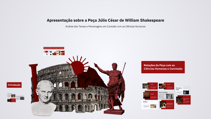 Apresentação sobre a Peça Júlio César de William Shakespeare by Enrico ...