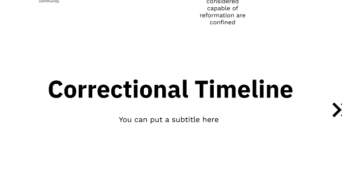Correctional Timeline by Grayson Lail on Prezi