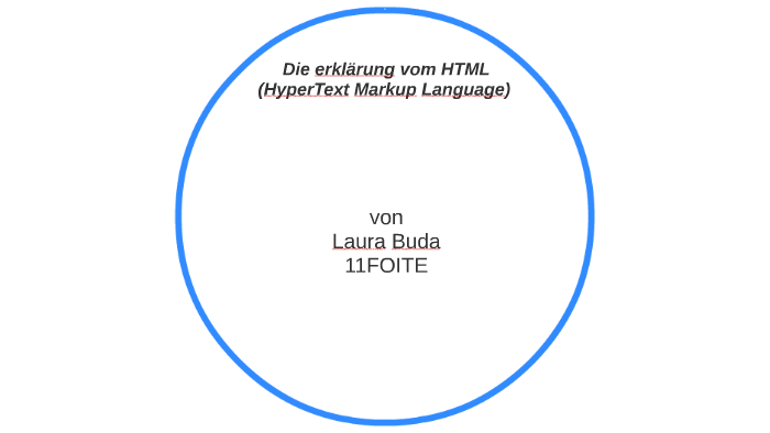 Was ist den genau HTML? by Laura Bolz on Prezi