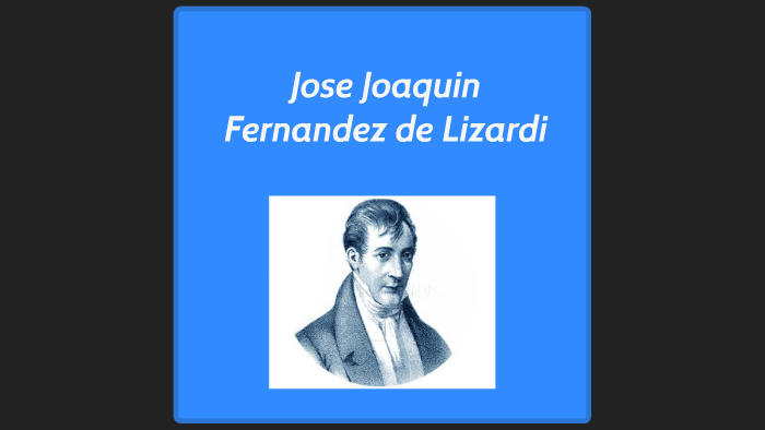 Jose Joaquin Fernandez de Lizardi by Eugenio Jarish Rodriguéz García on ...