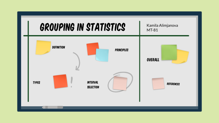 Grouping in Statistics by Camila Alimjanova on Prezi