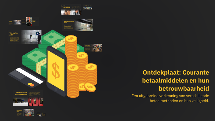 Ontdekplaat: Courante betaalmiddelen en hun betrouwbaarheid by Nathanel ...
