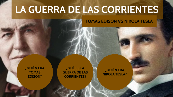 Tomas Edison y Nikola Tesla guerra de corrientes by Joaquin Bonaiuto on ...