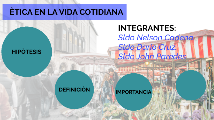Ètica en la vida cotidiana by on Prezi