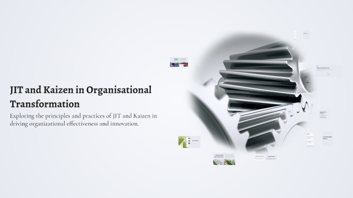 JIT and Kaizen in Organisational Transformation by FAIZAAN on Prezi