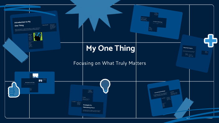 My One Thing by Aidan Haynes on Prezi