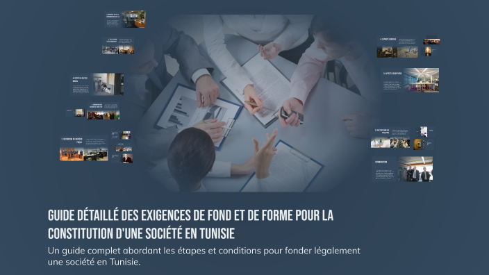 Guide détaillé des exigences de fond et de forme pour la constitution d ...
