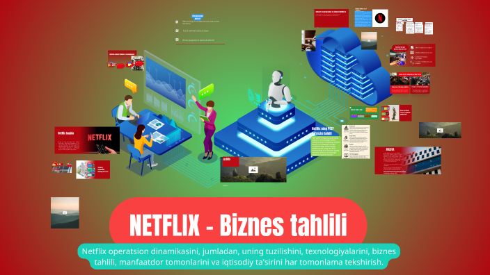 Business Analysis of Netflix by doston jurakulov on Prezi