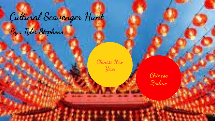 Cultural Scavenger Hunt by Tyler Stephens on Prezi