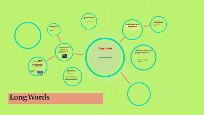 Long words by Harrison Anthos on Prezi