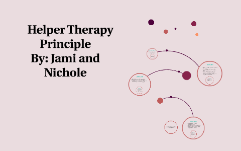 Helper Therapy Principle by Jami Rogers on Prezi