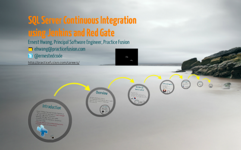 SQL Server Continuous Integration using Jenkins and Red Gate - Ernest Hwang of Practice Fusion ...