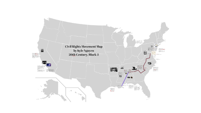 Civil Rights Map by Kyle Nguyen on Prezi