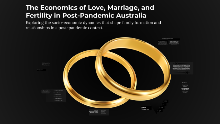 The Economics of Love, Marriage, and Fertility in Post-Pandemic ...
