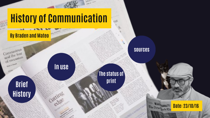 History of Communication by Mateo Bocci on Prezi