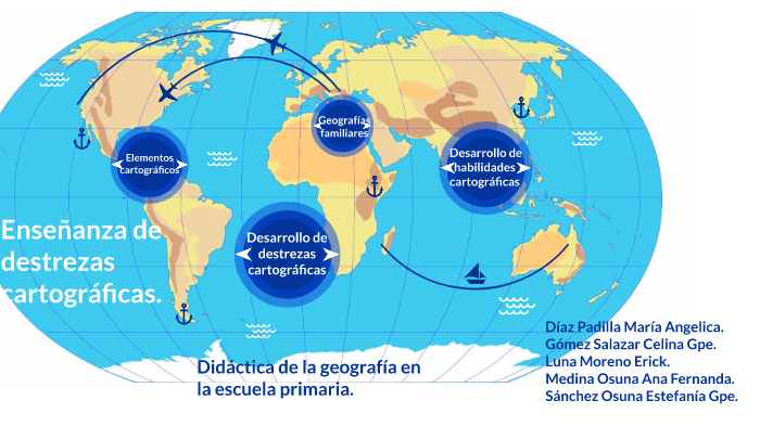 Enseñanza de destrezas cartográficas Equipo #2 by Fernanda Medina osuna ...