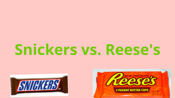 Snickers vs. Reese's by Boshika Washington on Prezi