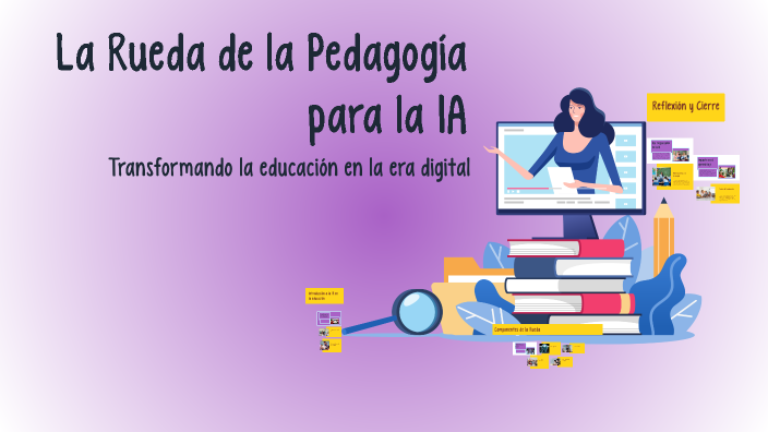La Rueda de la Pedagogía para la IA by Daylin Ordoñez Chiquillo on Prezi