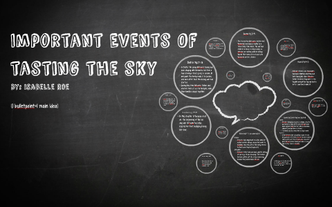 Tasting the Sky by Isabelle Roe on Prezi