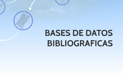 BASES DE DATOS BIBLIOGRAFICAS by Alejandro Garcia