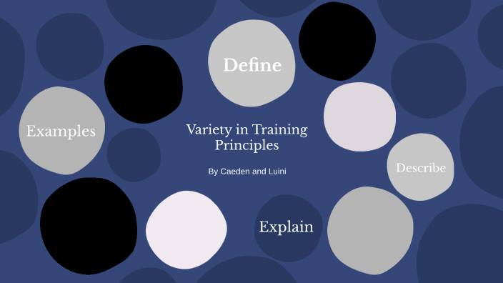Variety in Training Principles by Caeden Lang on Prezi