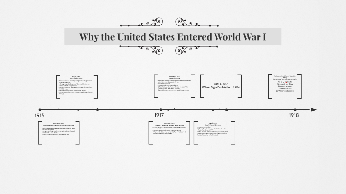 Why the United States Entered World War I by Lisl Wangermann