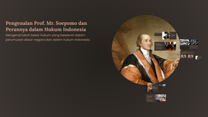 Pengenalan Prof. Mr. Soepomo dan Perannya dalam Hukum Indonesia by toby ...