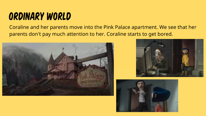 Coraline- Hero's Journey Stages by Annalise Draiby on Prezi