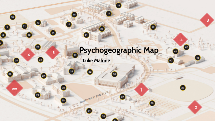 Psychogeographic Map by Luke Malone on Prezi