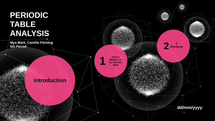 PERIODIC TABLE ANALYSIS by Mya Mark on Prezi