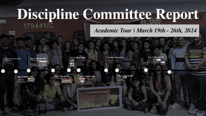 Discipline Committee Report by B. Vidhya Sri on Prezi