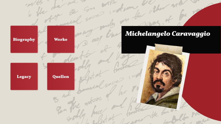 Michelangelo Caravaggio by Gonçalo Silva on Prezi