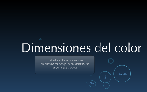 Dimensiones del color by Walter Sandrez on Prezi