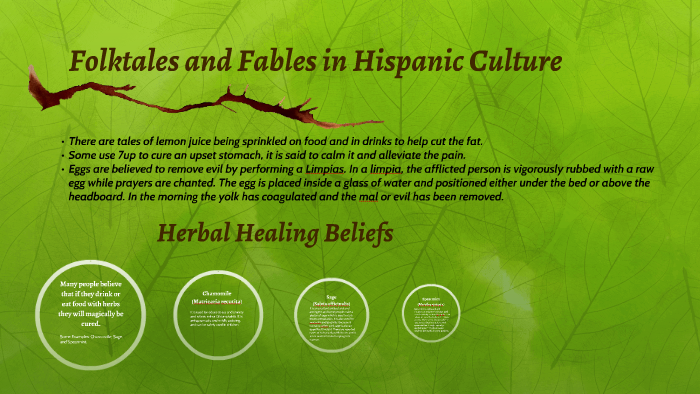Folktales and Fables in Hispanic Culture by Danielle Prince on Prezi