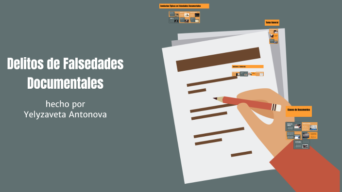 Delitos de Falsedades Documentales by Лиза on Prezi