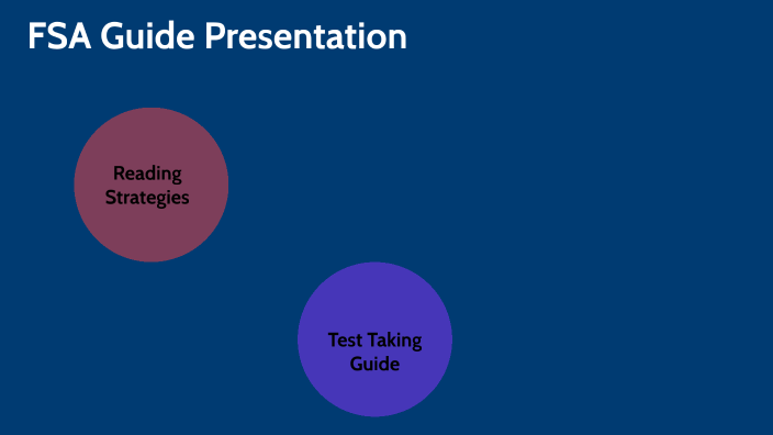 FSA Study Presentation by Cleef Joseph on Prezi