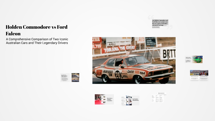 Holden Commodore vs Ford Falcon by Hugo Hunter on Prezi