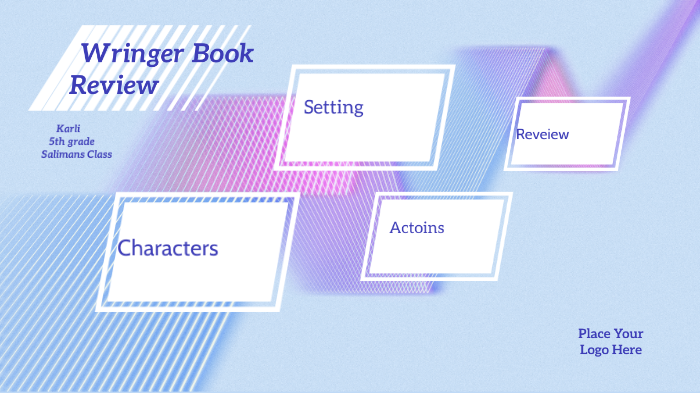 Wringer Book Review by Karli Ormiston on Prezi