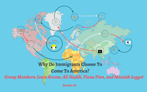 Why Do Immigrants Choose To Come To America? by junie arcene on Prezi