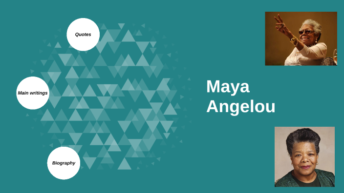 Maya Angelou by estelle craipeau on Prezi