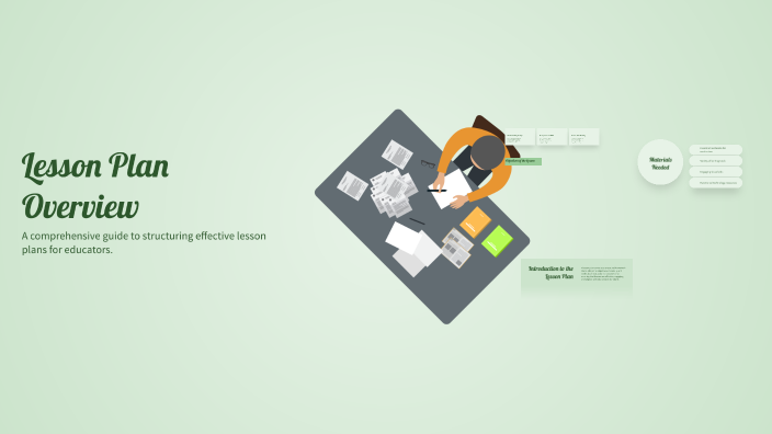 Lesson Plan Overview by Тазагул Бекботоева on Prezi