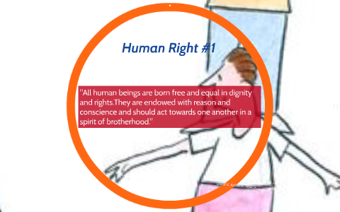Human right Number One - WE are all born free and equal by Issac ...