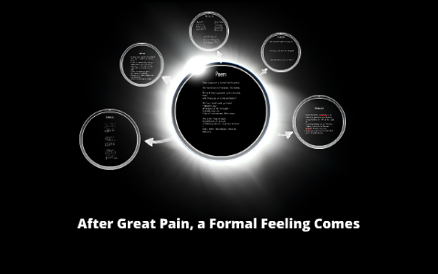 After Great Pain, a Formal Feeling Comes by John Hilker