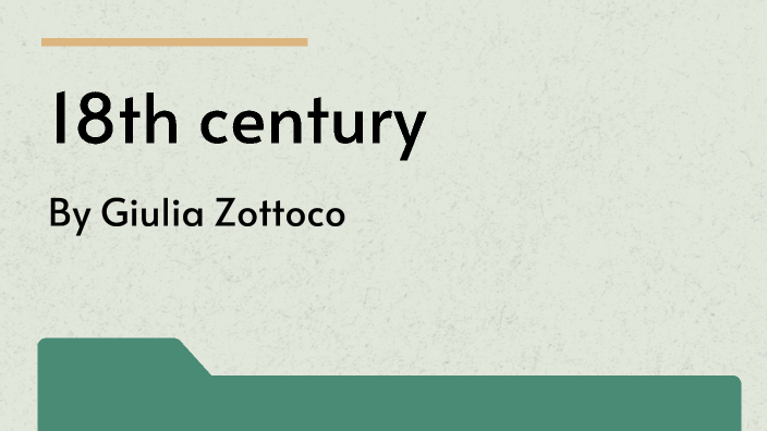 18th century english by on Prezi