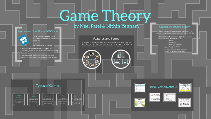 Game Theory: An OPEC example by Nithin Yennam