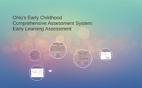 Ohio's Early Childhood Comprehensive Assessment System by Emily Eskins ...