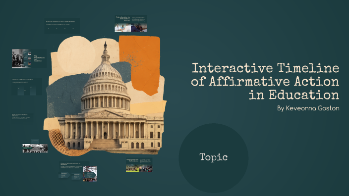 Interactive Timeline of Affirmative Action in Education by Keveonna G ...