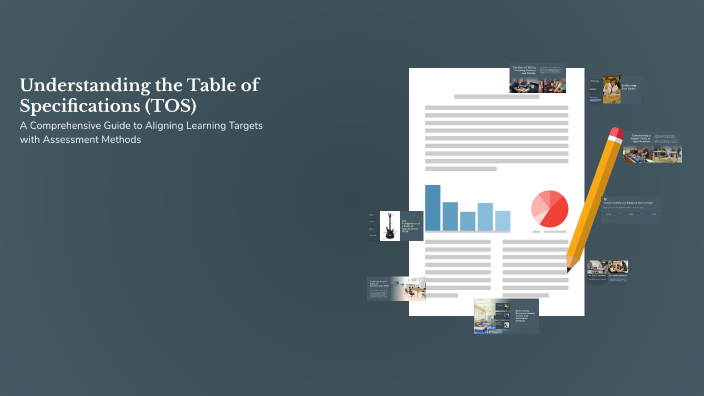 Understanding the Table of Specifications (TOS) by rosalie catague on Prezi
