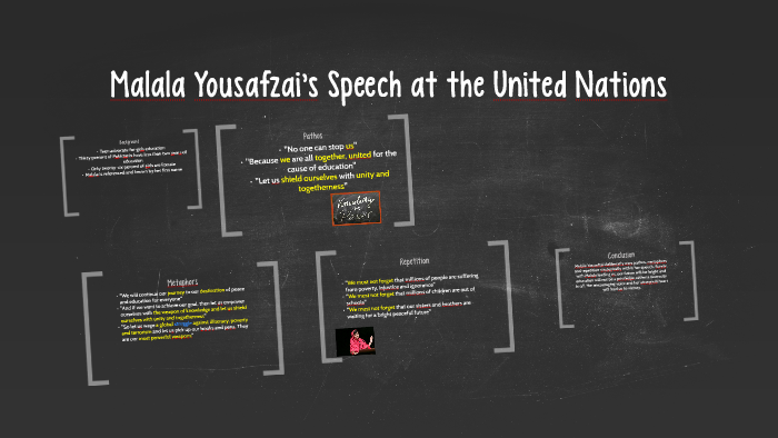 Malala Yousafzai's Speech to the United Nations by Faith Joseph on Prezi